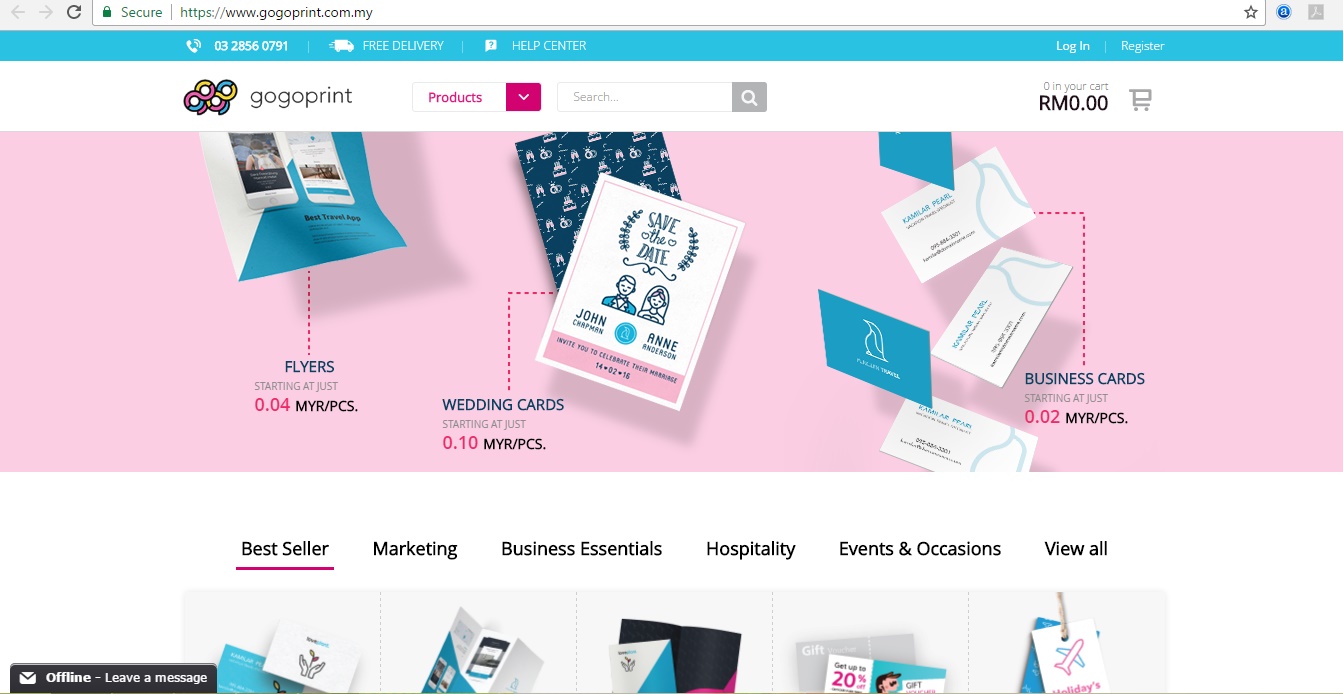 Mudah nya Print Online Dengan Gogoprint Malaysia