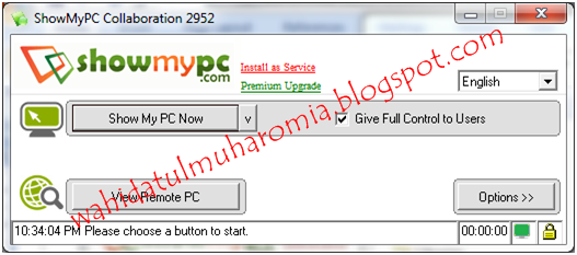 That's My Blog :D: Tutorial Menggunakan ShowMyPC