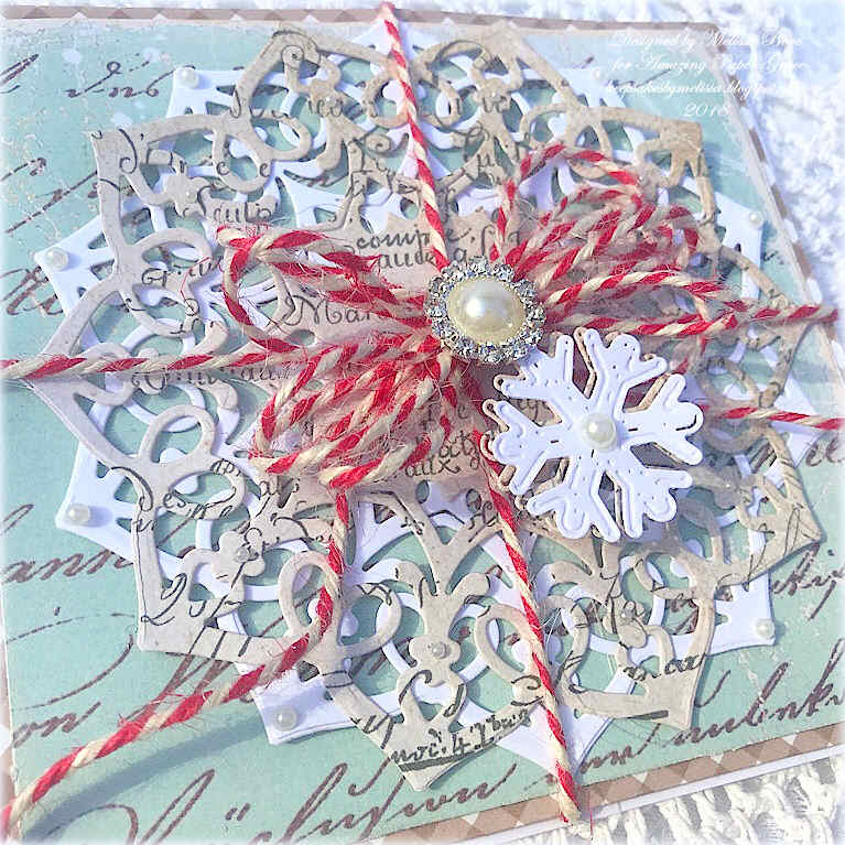 Creating from the Heart: ♥ Vintage Snowflake ♥