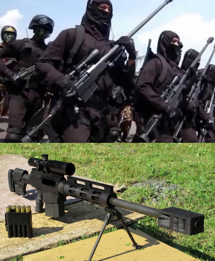 Spesifikasi Senjata Sniper KOPASSUS "tembus kendaraan lapis Baja"
