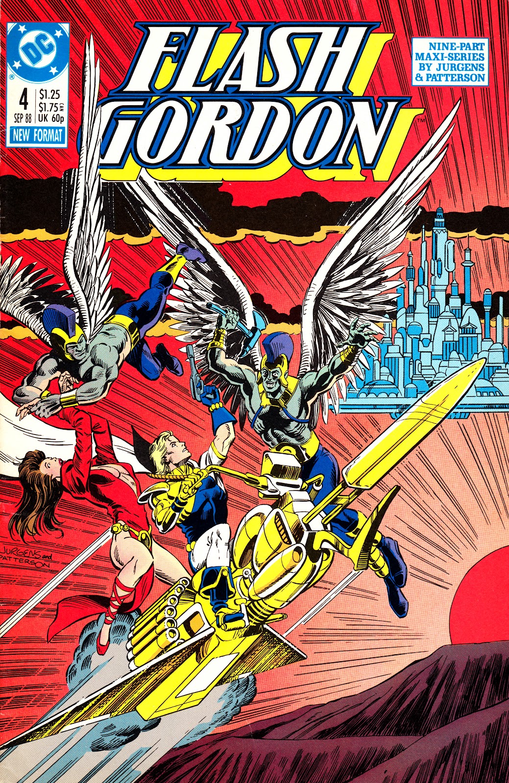 STARLOGGED - GEEK MEDIA AGAIN: 1988: FLASH GORDON: THE DC COMICS MAXI-SERIES