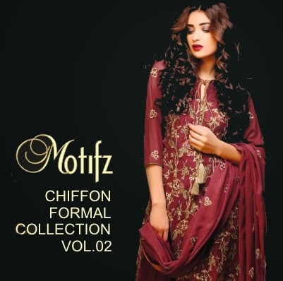 Motifz Eid Collection 2014-2015 Vol-2 | Motifz Embroidered Chiffon ...