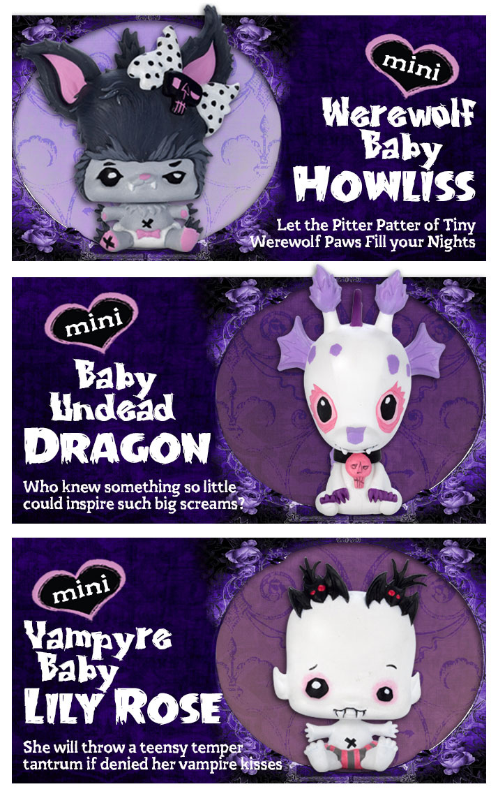 Vamplets Mini Figure Kickstarter Launched!