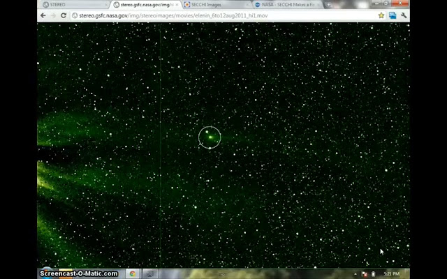 末日號角: 美國宇航局最終發布Elenin 的視頻...難以置信！