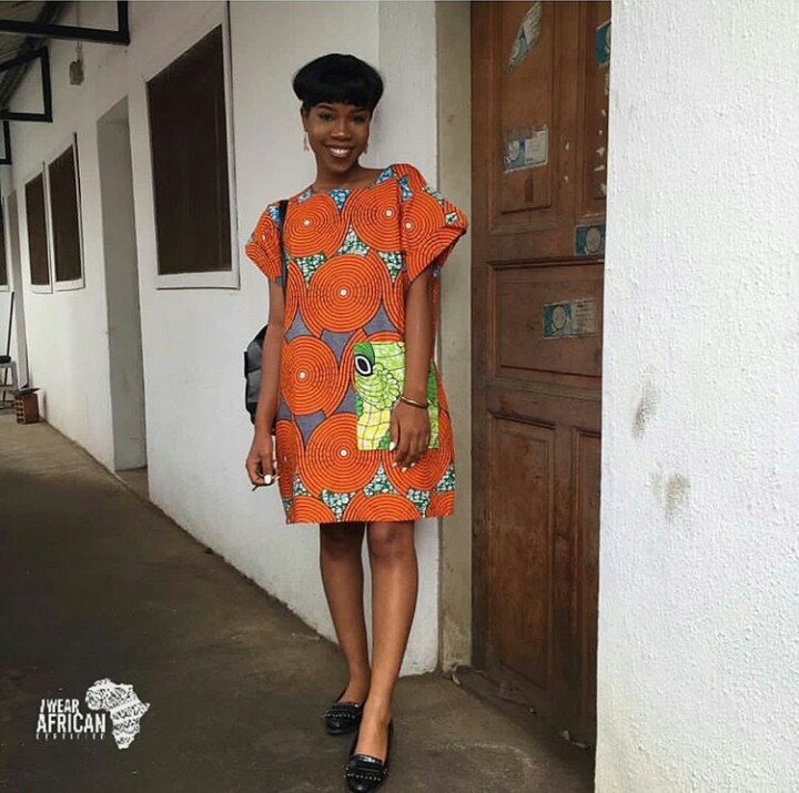 Kitenge Short gown styles – Fashenista