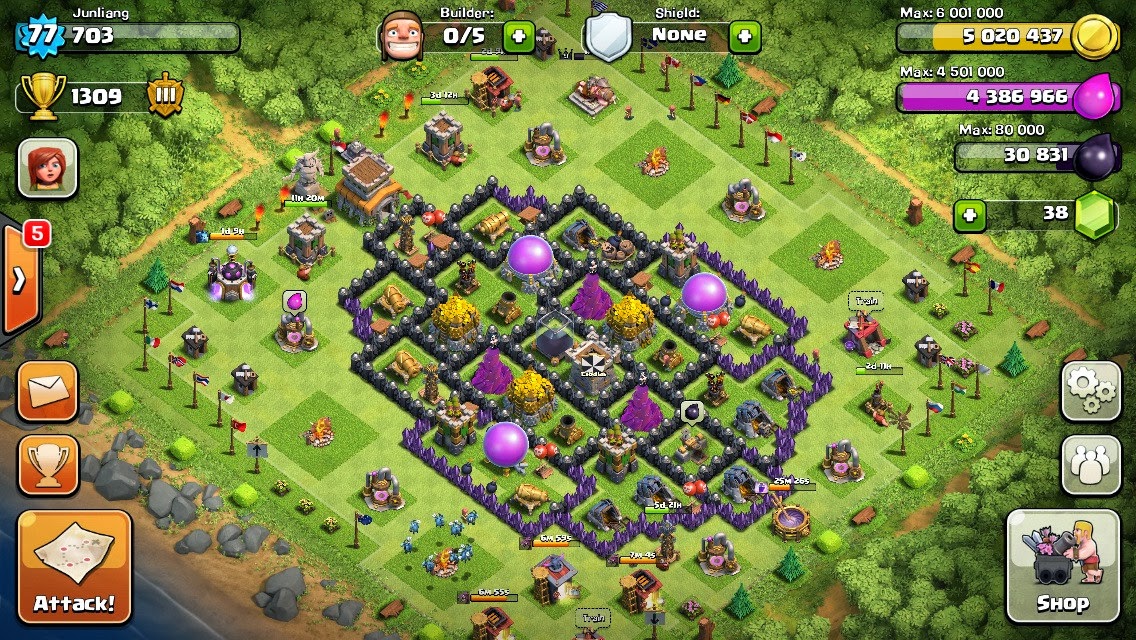 Misguided Minds: TH8 Farming Setups