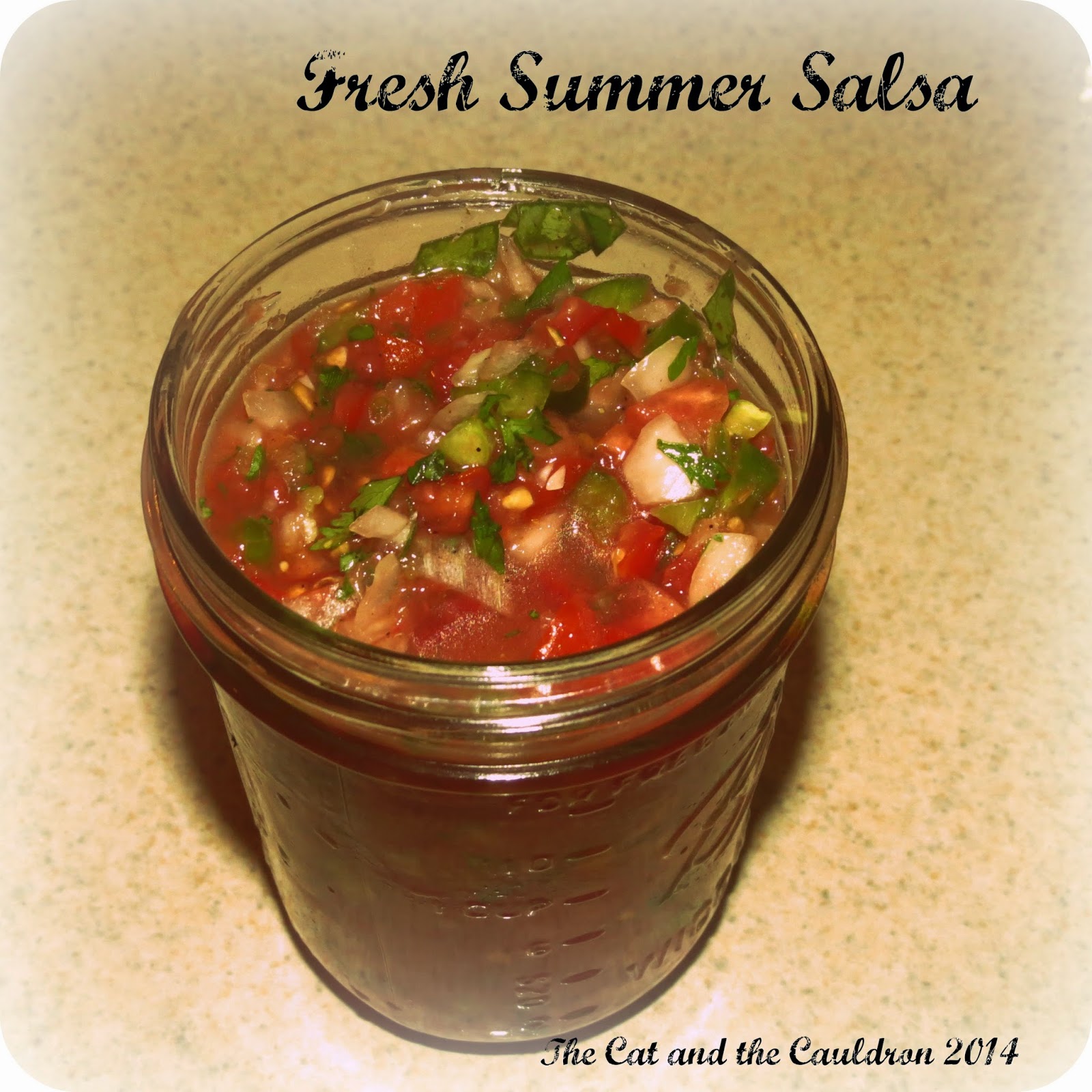 The Cat and the Cauldron: Fresh Summer Salsa