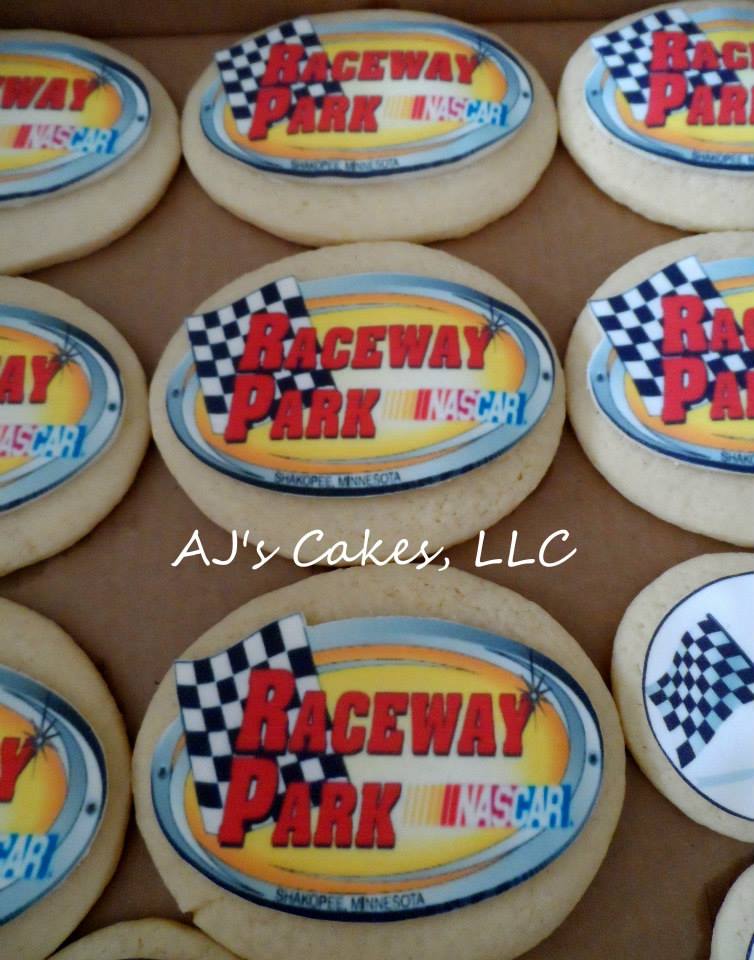 AJ's Cakes: Raceway Park Cookies