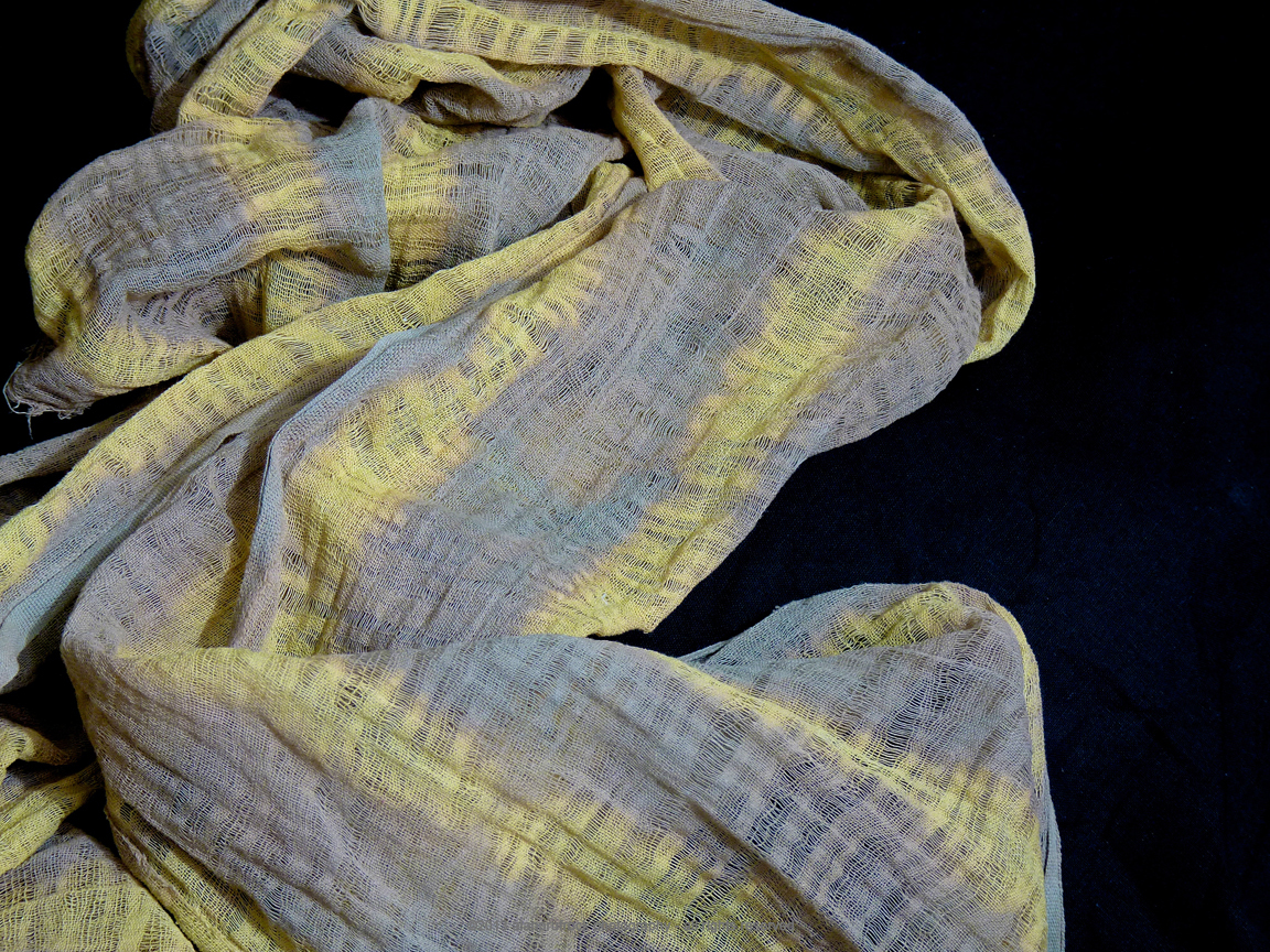 fundoshi fabric photos and more: Back to Basics - Khaki Cheesecloth ...