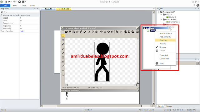 Part 2 Cara Membuat Animasi Player 2D [Kekiri, Kekanan Dan Melompat] Di ...