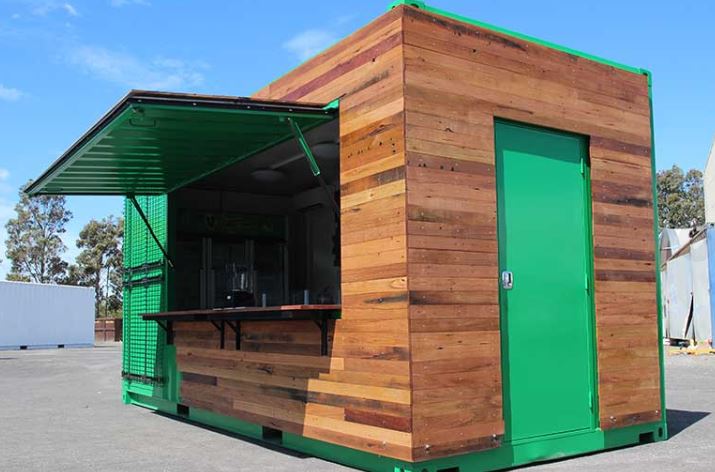 Shipping Container Cafe Design - Container Design Ideas For Small Business