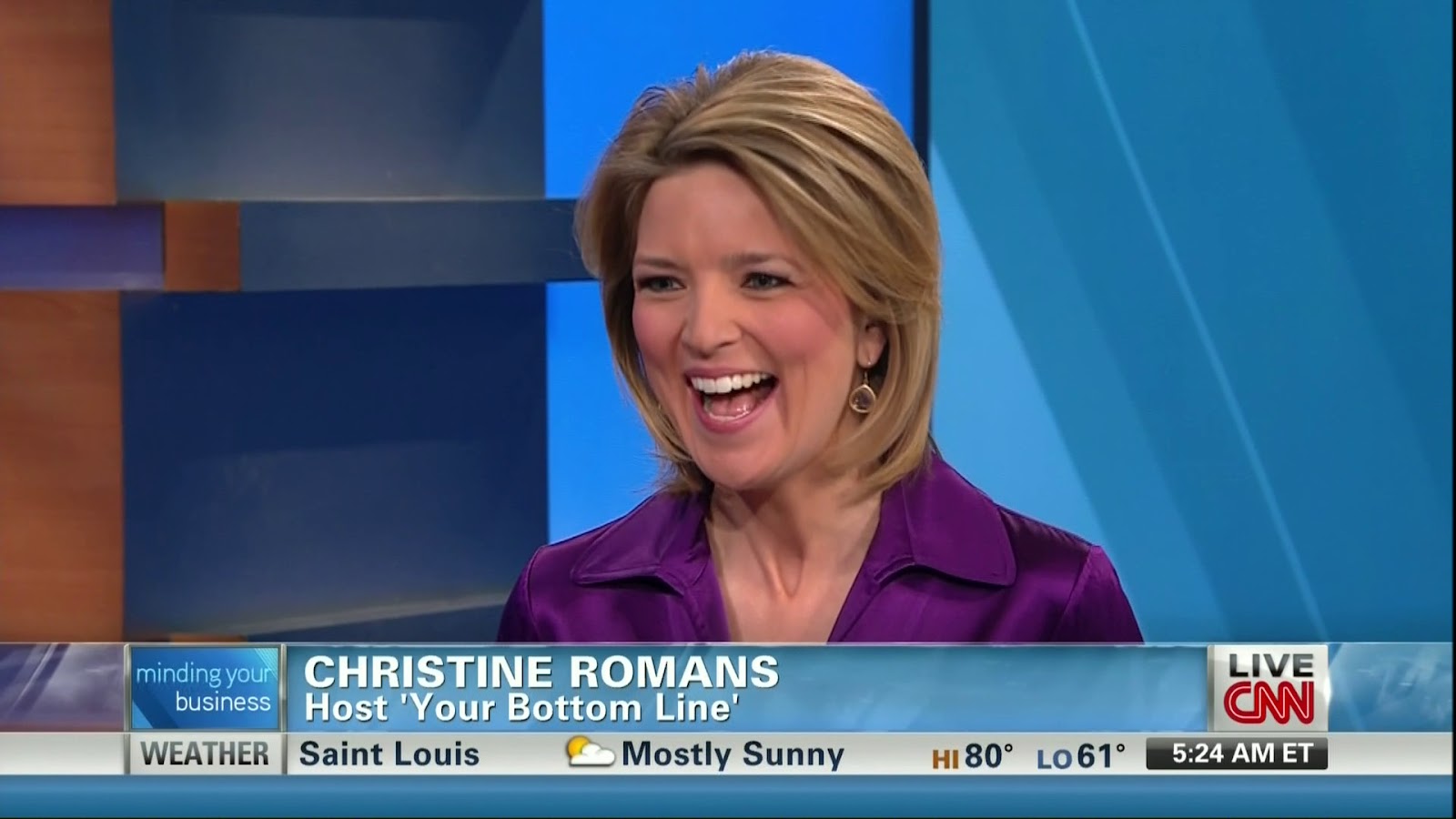 Ladies in Satin Blouses: christine romans - purple satin blouse