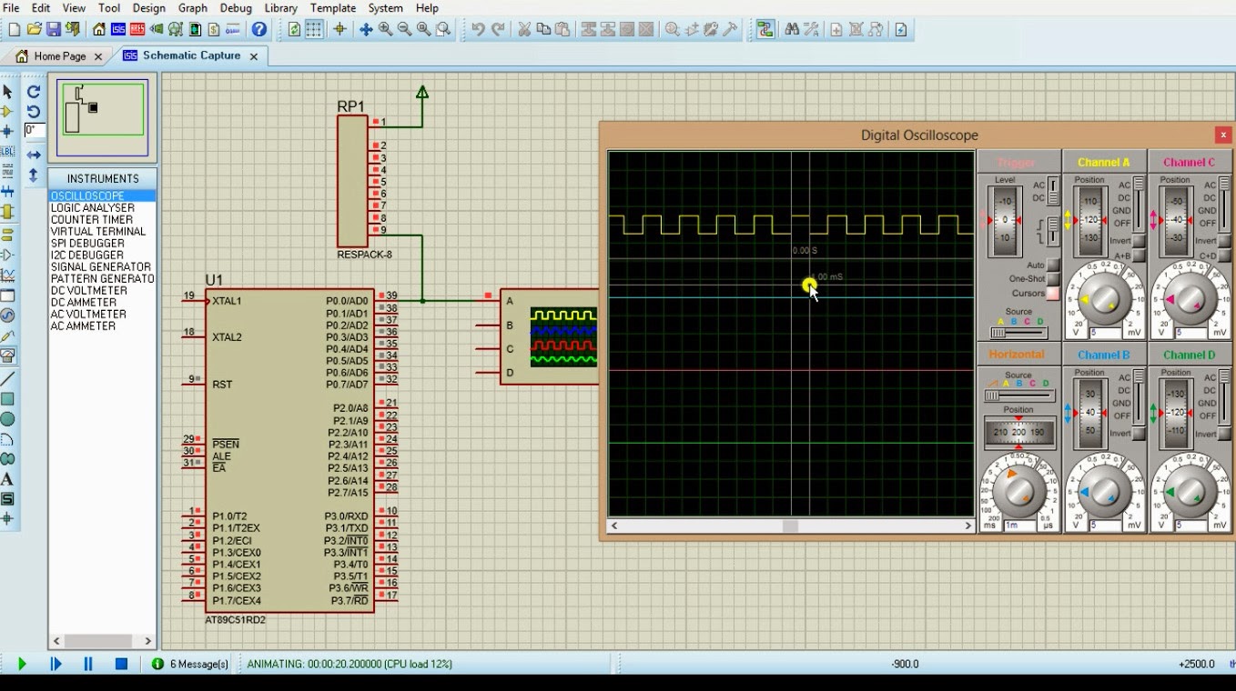Code-N-Logic: Generation of PWM (Pulse Width Modulation) using MC 8051