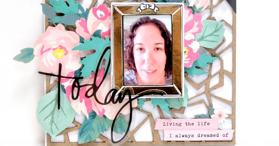 Today Chipboard Panel Layout - Creative Embellishments