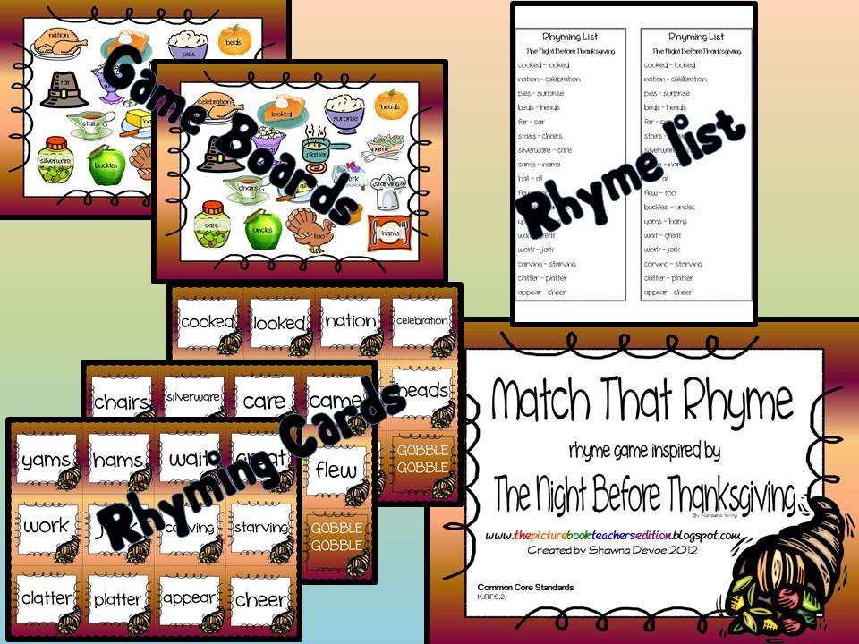 The Night Before Thanksgiving by Natasha Wing - Teaching Ideas | The ...