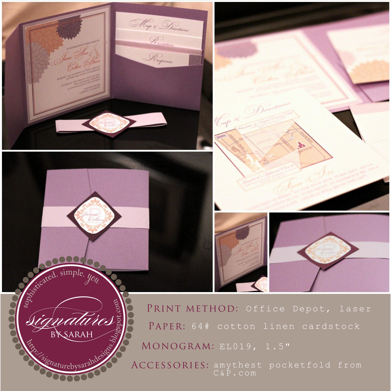 Signatures by Sarah: SIGNATURE SUITES