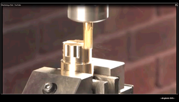 Angkola Gifs: Animation Lathe machine - Gifs