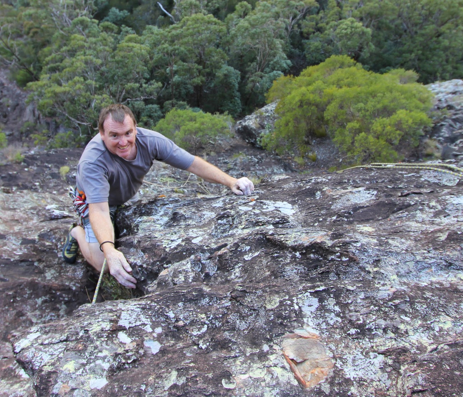 jjobrien climbing blog: A Day with Mike Law