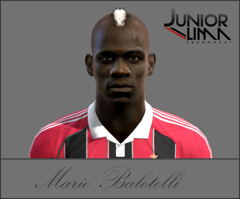 pes-modif: Mario Balotelli Face by Junior Lima