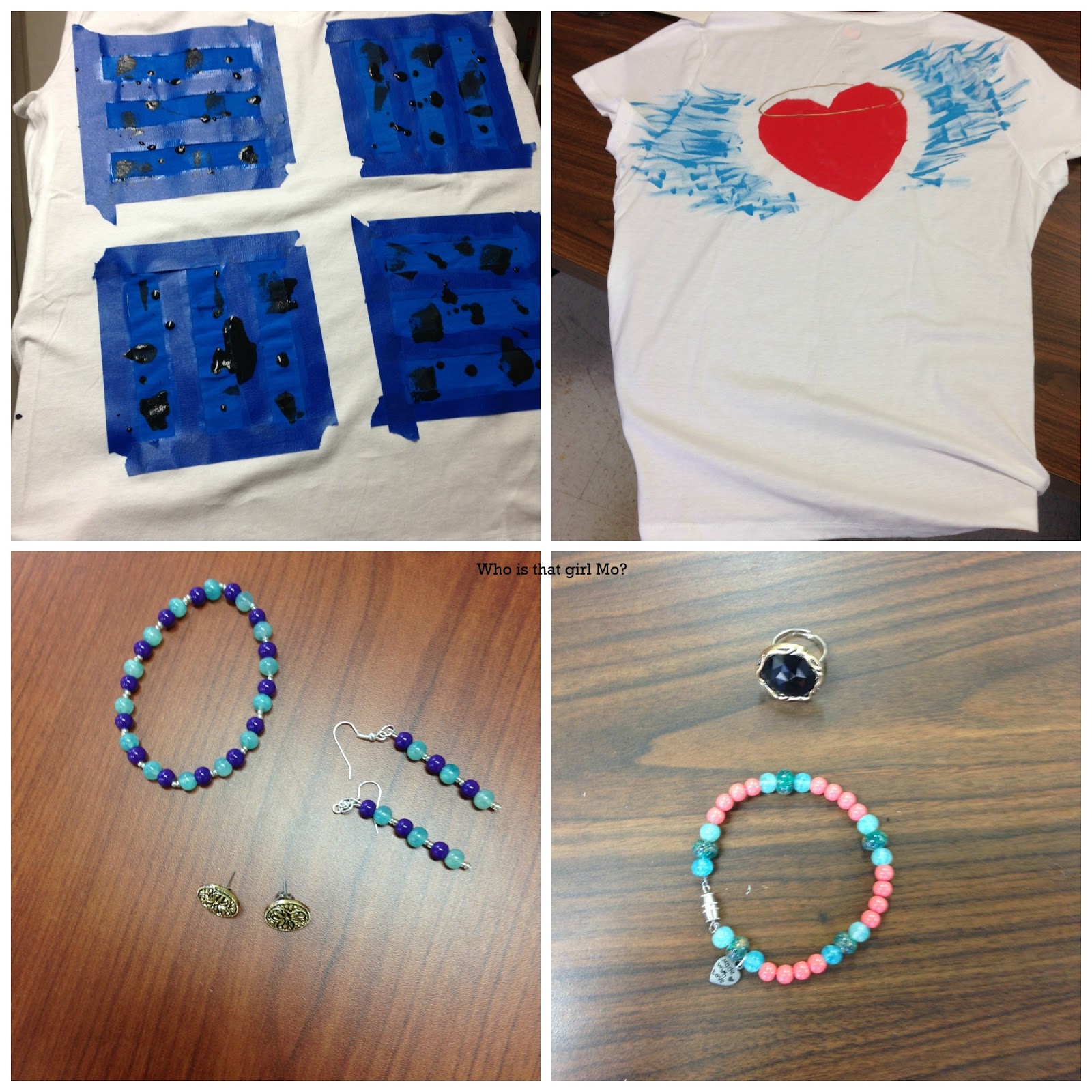 diy group projects 1 and 2 {who is that girl mo?}