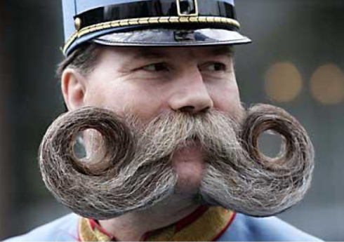 Mustache Styles for Movember | violamazing