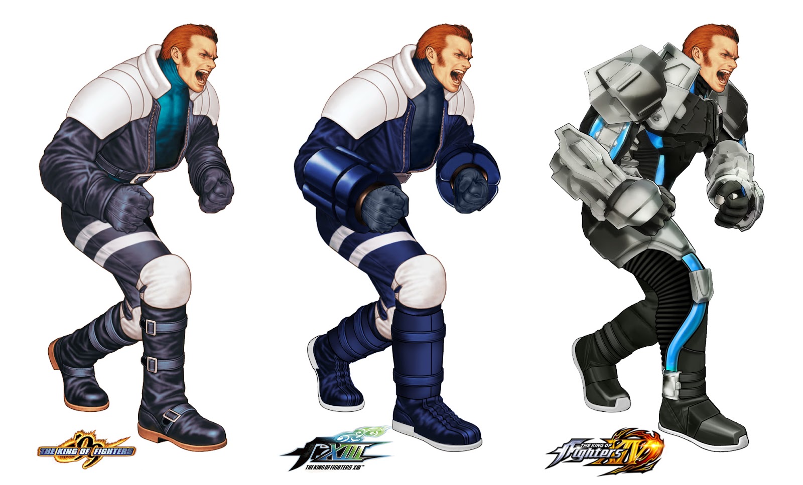 The King Of Fighters Ever: EVOLUÇÃO DAS ROUPAS