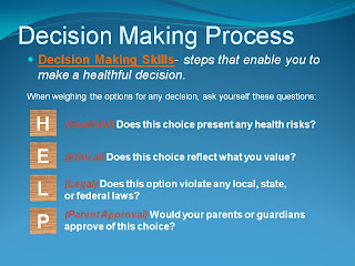 MCSM Health: Week #2: Chapter 2- Building Health Skills & Character