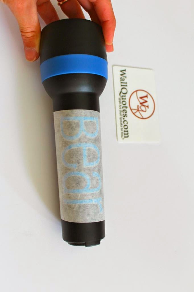 Belvedere Designs: DIY Personalized Flashlights Tutorial