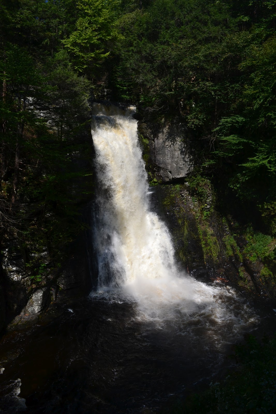 Nanda & Nathan The Travellers: Bushkill Falls -- The Niagara of ...