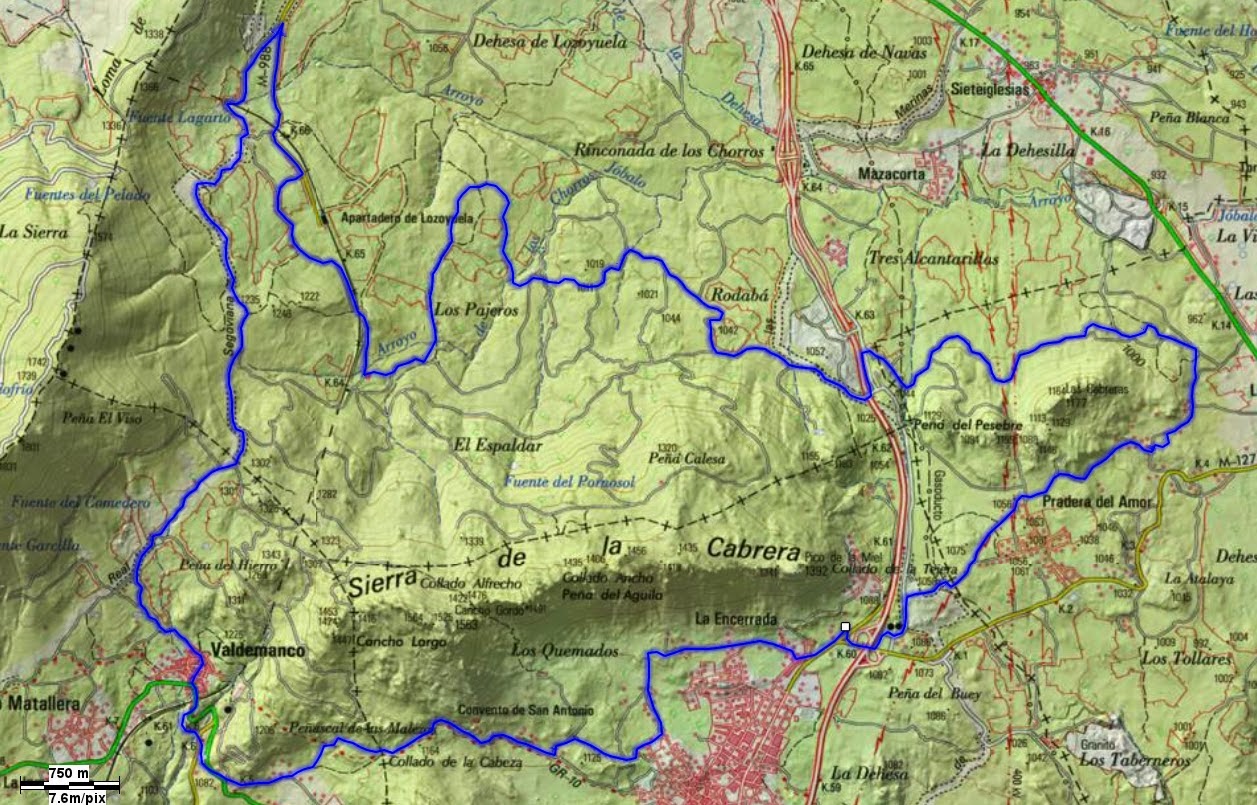 Verdes Rutas : ★★★ LAS CABRERAS ☼ sábado 04/06/2016