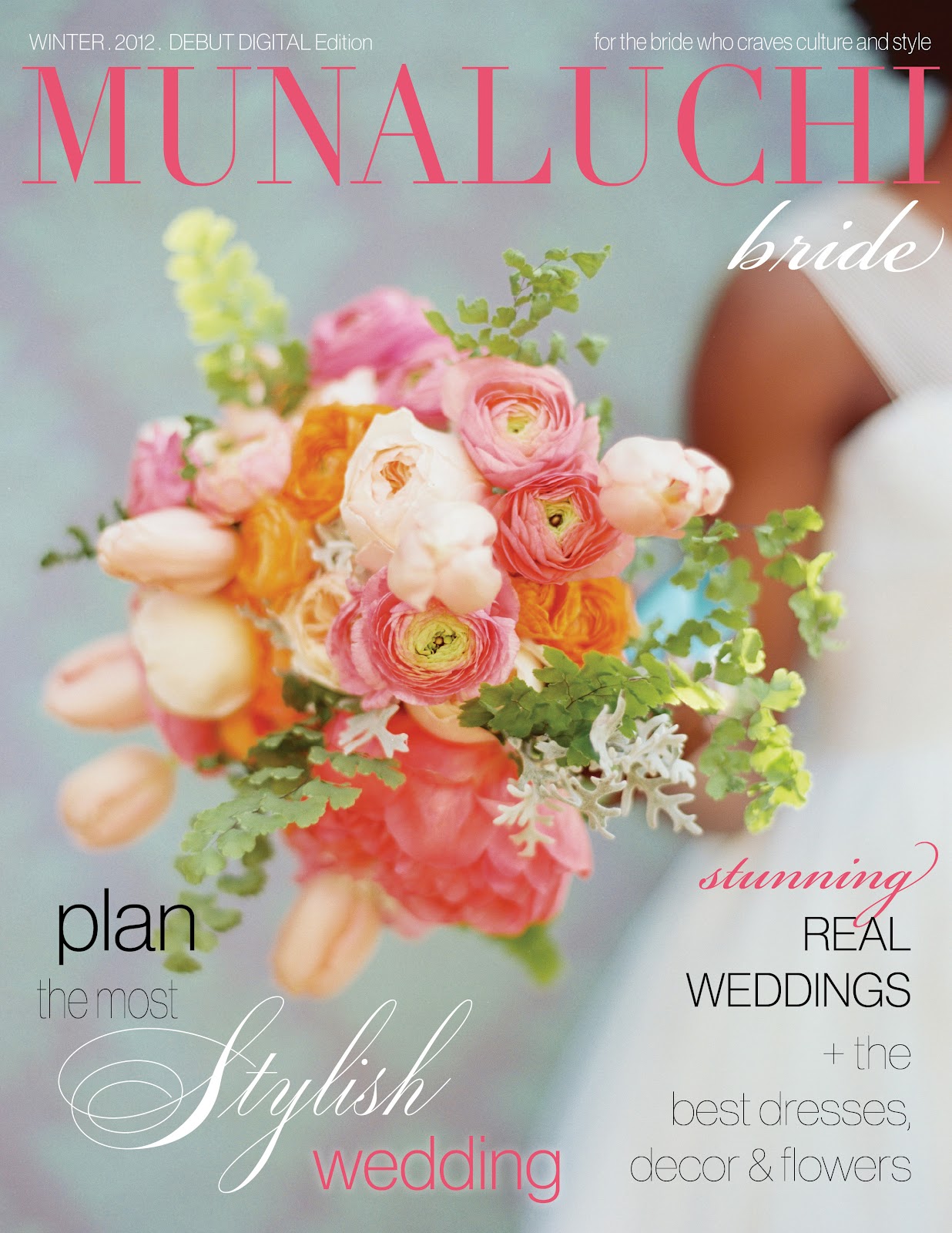 The MM Ink Studio Blog: munaluchi bride magazine's debut digital edition