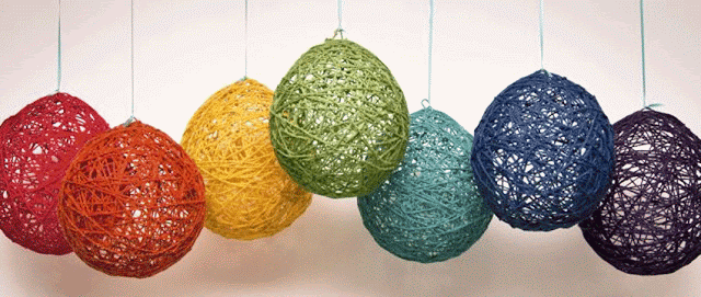 another donkey design: Party Decorations - String Balls