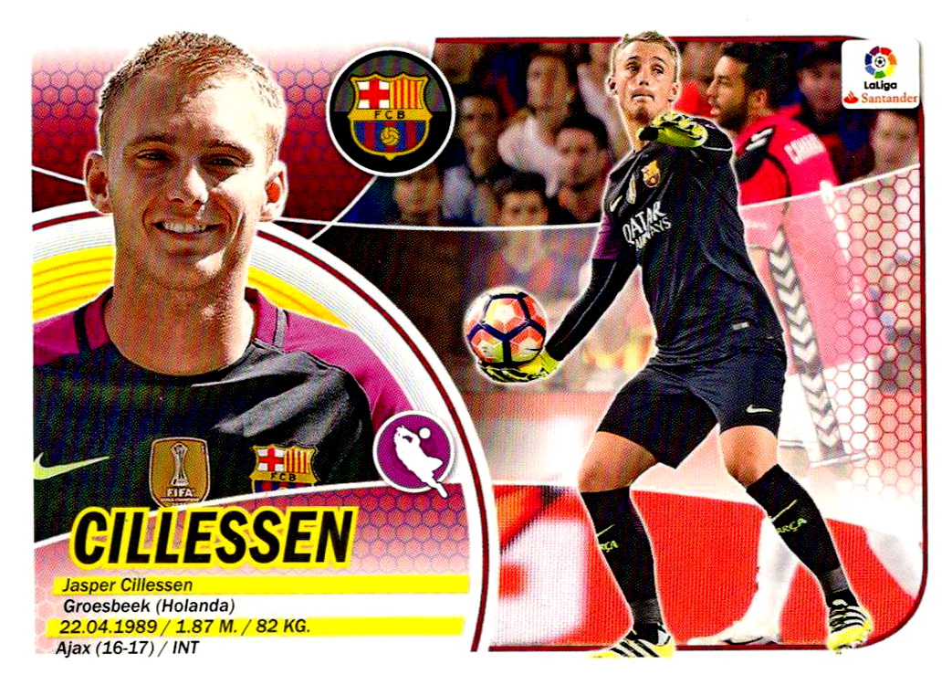 CAMPBELL (Betis 2012-13), CILLESSEN (Barcelona 2016-17), DENIS SUÁREZ ...