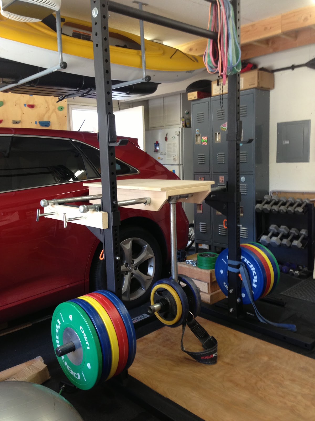 Gin Gym: DIY Reverse Hyper Build for my Rogue S2 Squat Stand