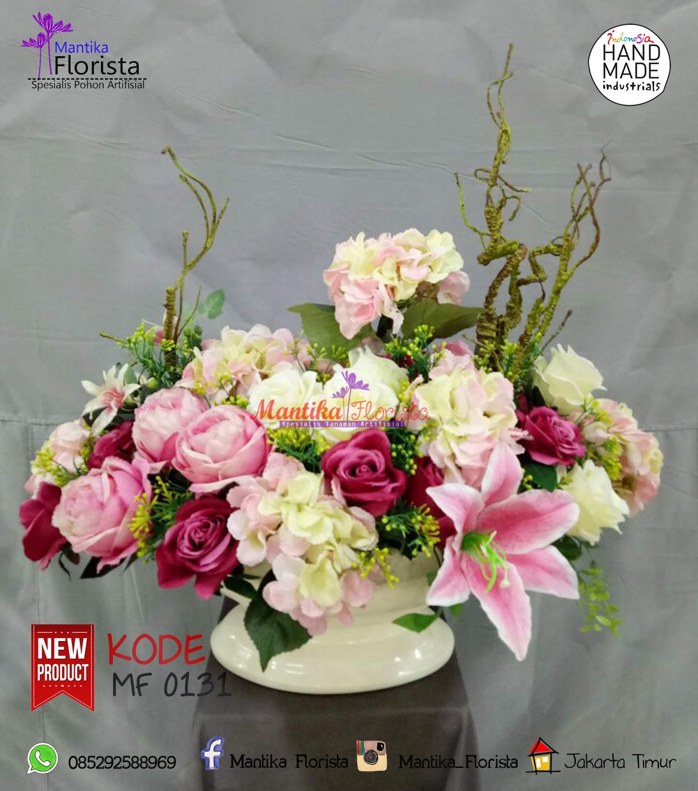 BUNGA PLASTIK / BUNGA ARTIFICIAL