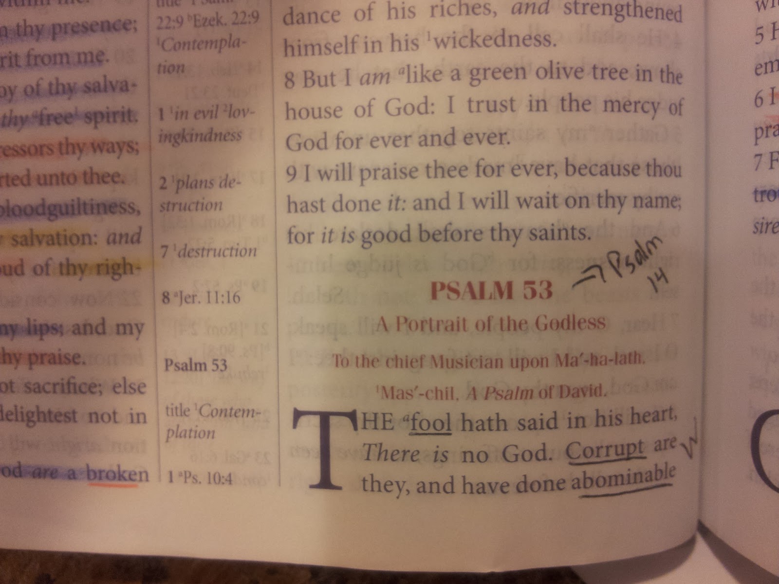 The Talbert Report Psalm 14 AND Psalm 53 the-talbert-report-psalm-14-and-psalm-53