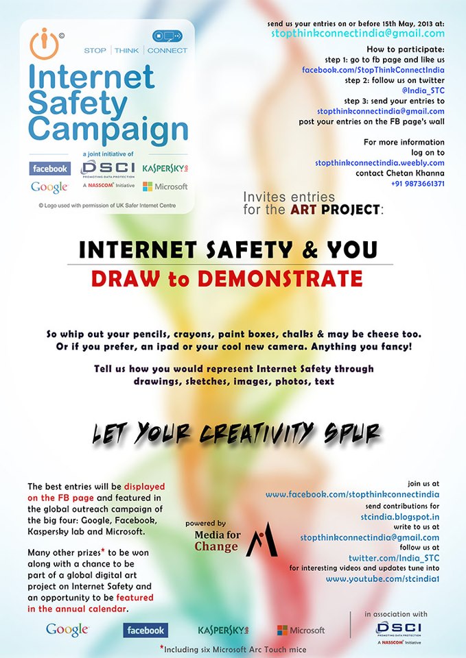STOP.THINK.CONNECT.INDIA- The Internet Safety Campaign India: May 2013