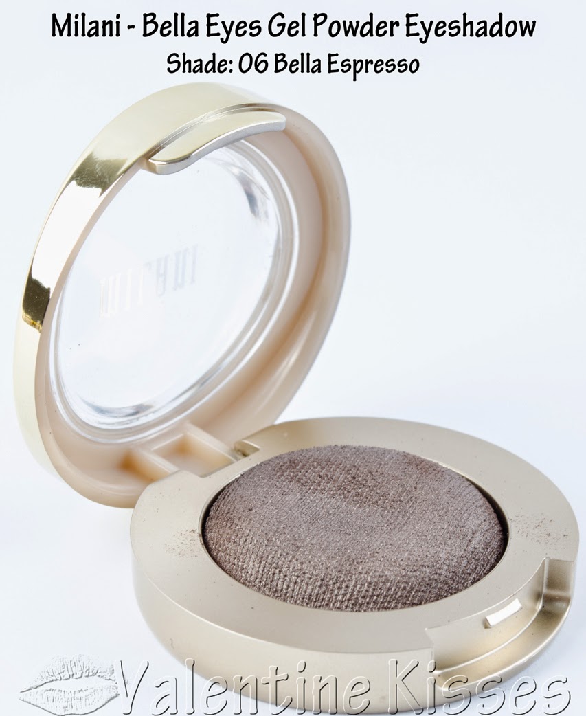 Valentine Kisses: Milani Bella Eyes Gel Powder Eyeshadow - swatches ...