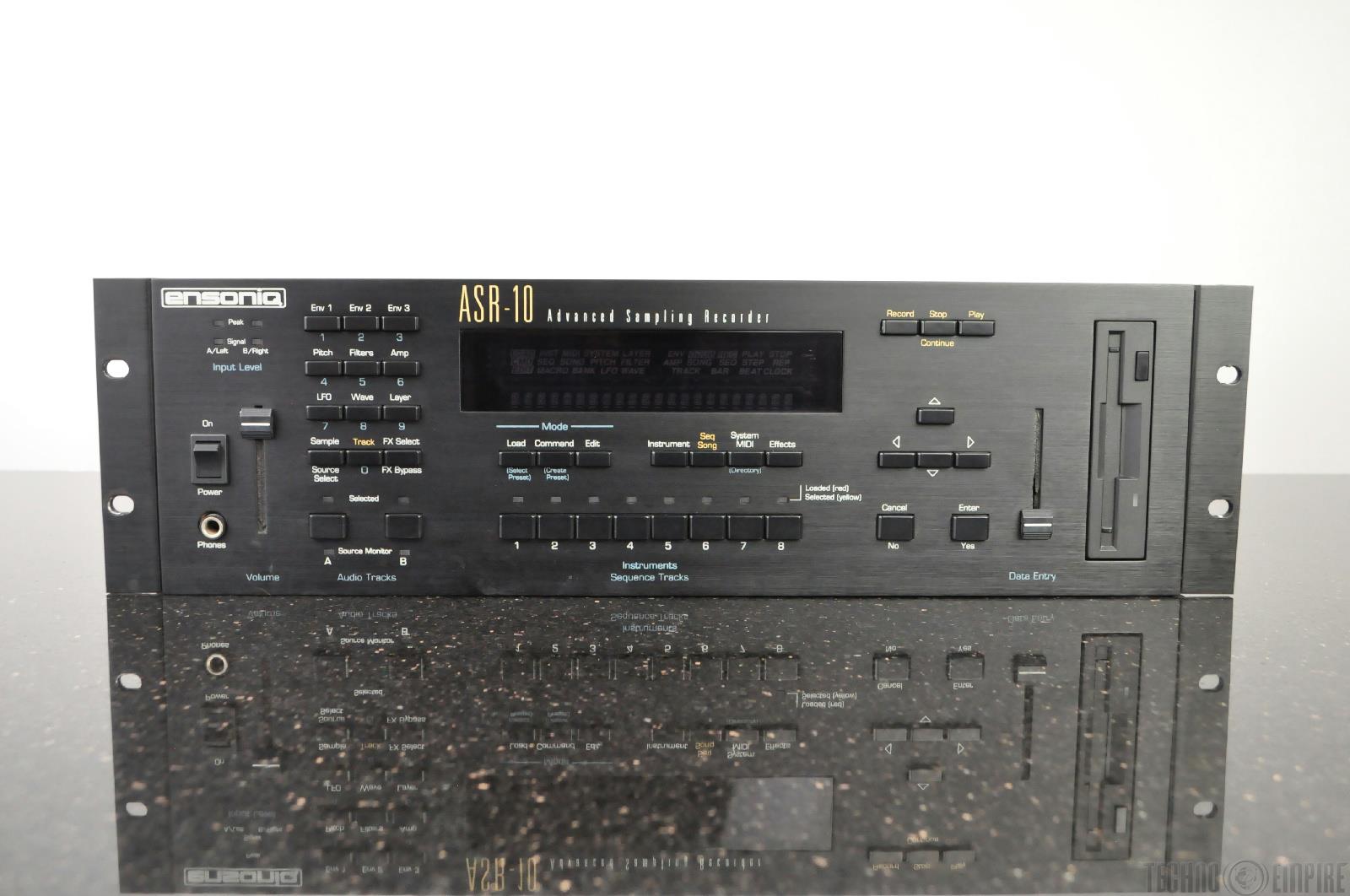 MATRIXSYNTH: ENSONIQ ASR 10 Advanced Sampling Recorder SN ASR-11522