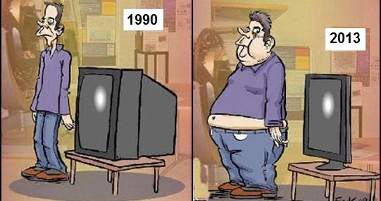 Negative side of technology