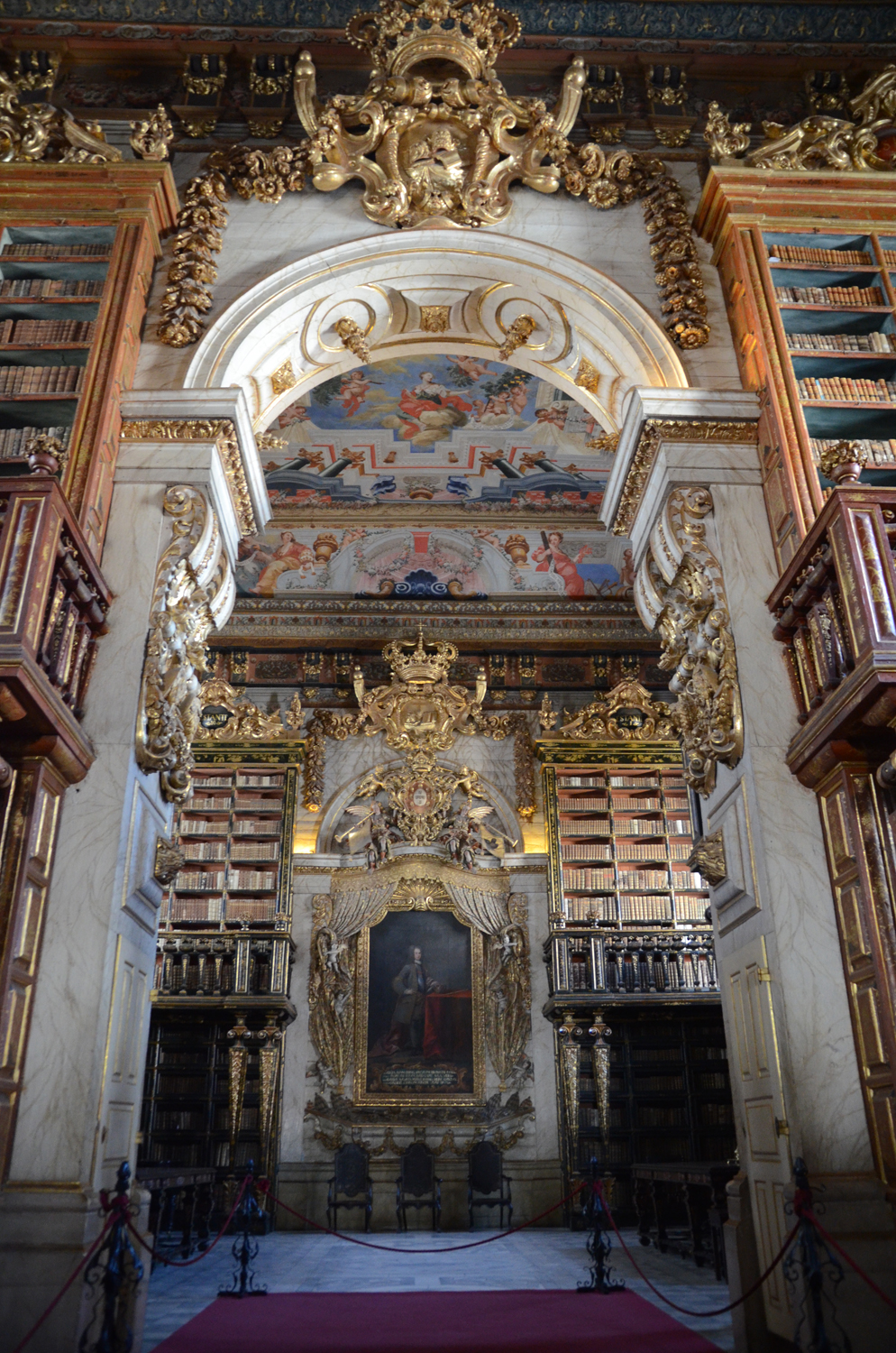 Portugal em Fotos: Biblioteca Joanina da Universidade de Coimbra