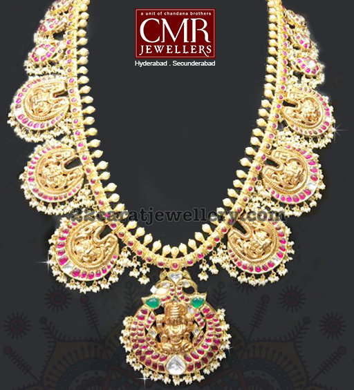 Half Moon Design Set by CMR jewellers - Jewellery Designs