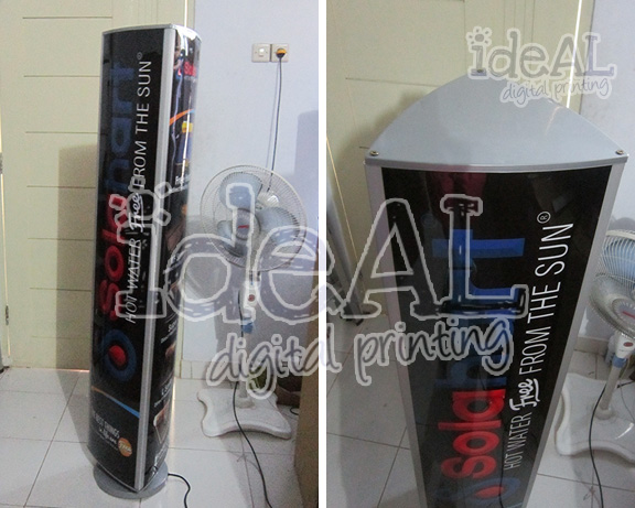 Ideal Digital Printing: Jual Rotary Light Box