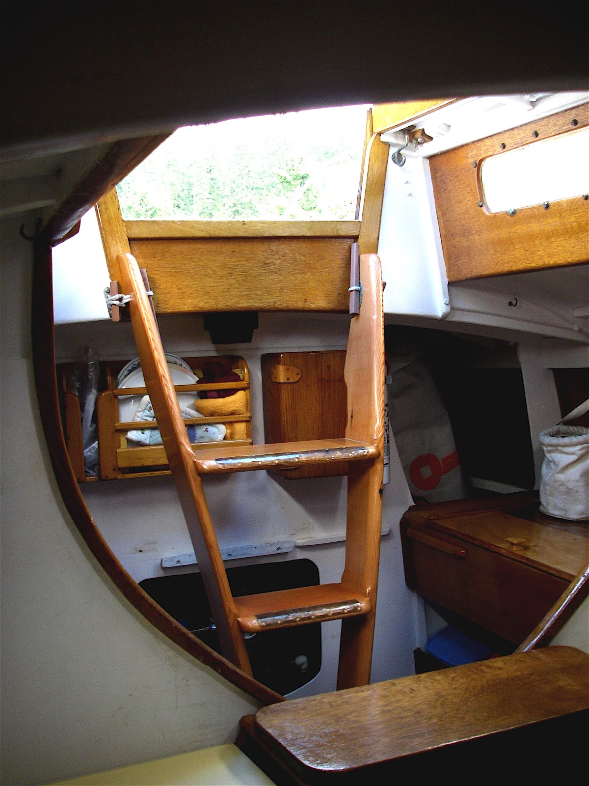 "TERN"--Laurent Giles sloop: A Visit to Trekka!