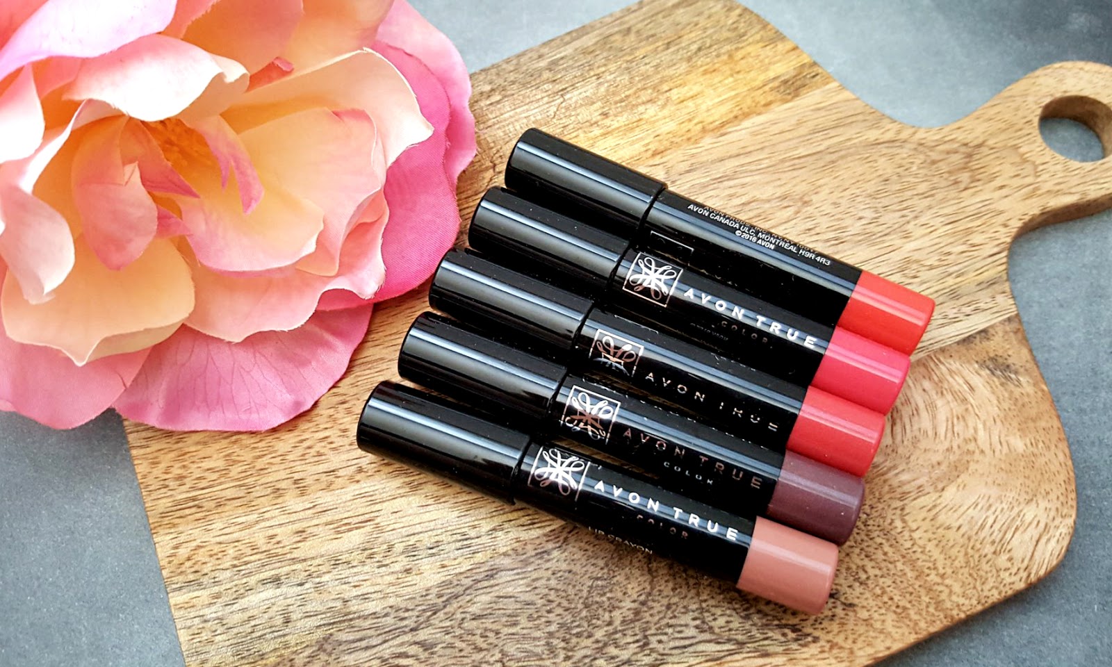 Avon True Color Lip Crayon Review and Swatch* - miranda loves