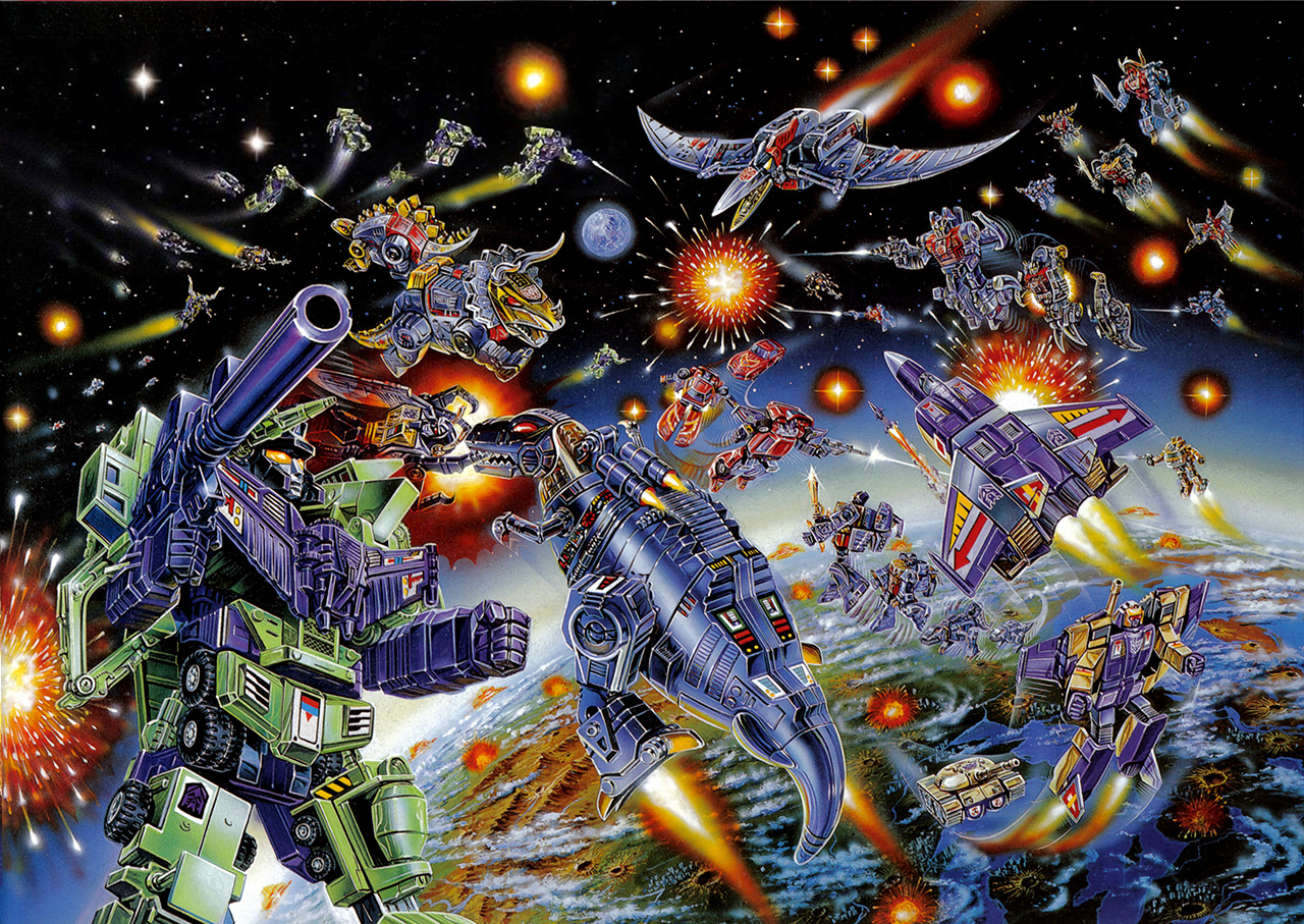 Toys and Bacon: Transformers Box Art part 1