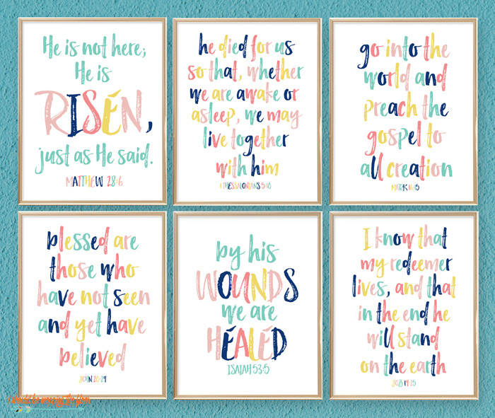 Easter Bible Verses For Kids