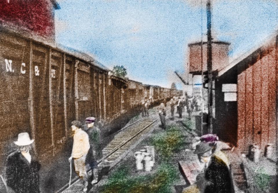 Towns and Nature: Cowden, IL: NKP (Clover Leaf) and B&O Depots