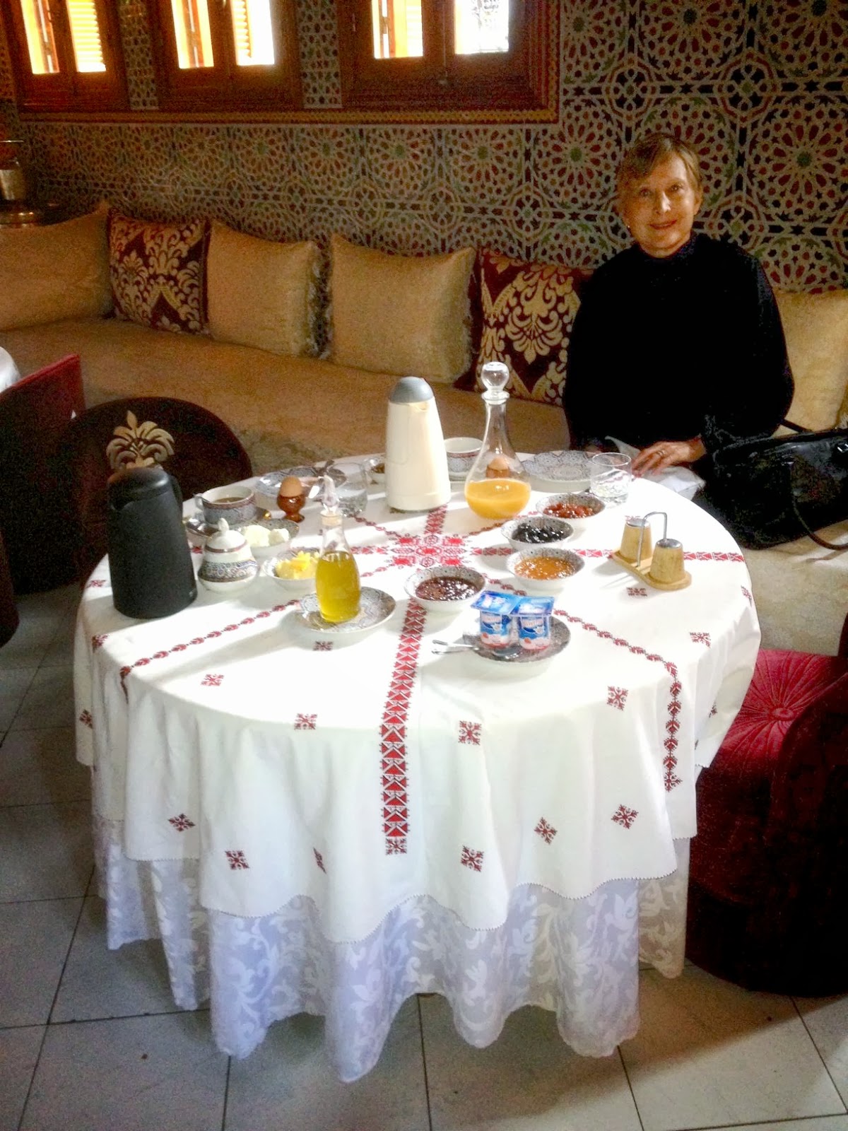 Tangiers Diary: MOROCCAN BREAKFAST