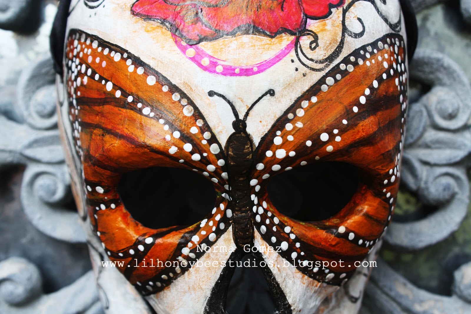 Little Honey Bee Studios: My Butterfly (Mi Mariposa) Mask